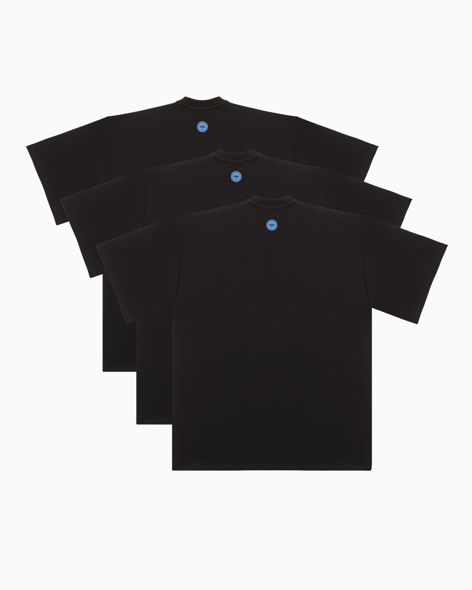 3 Pack / T-Shirt Black