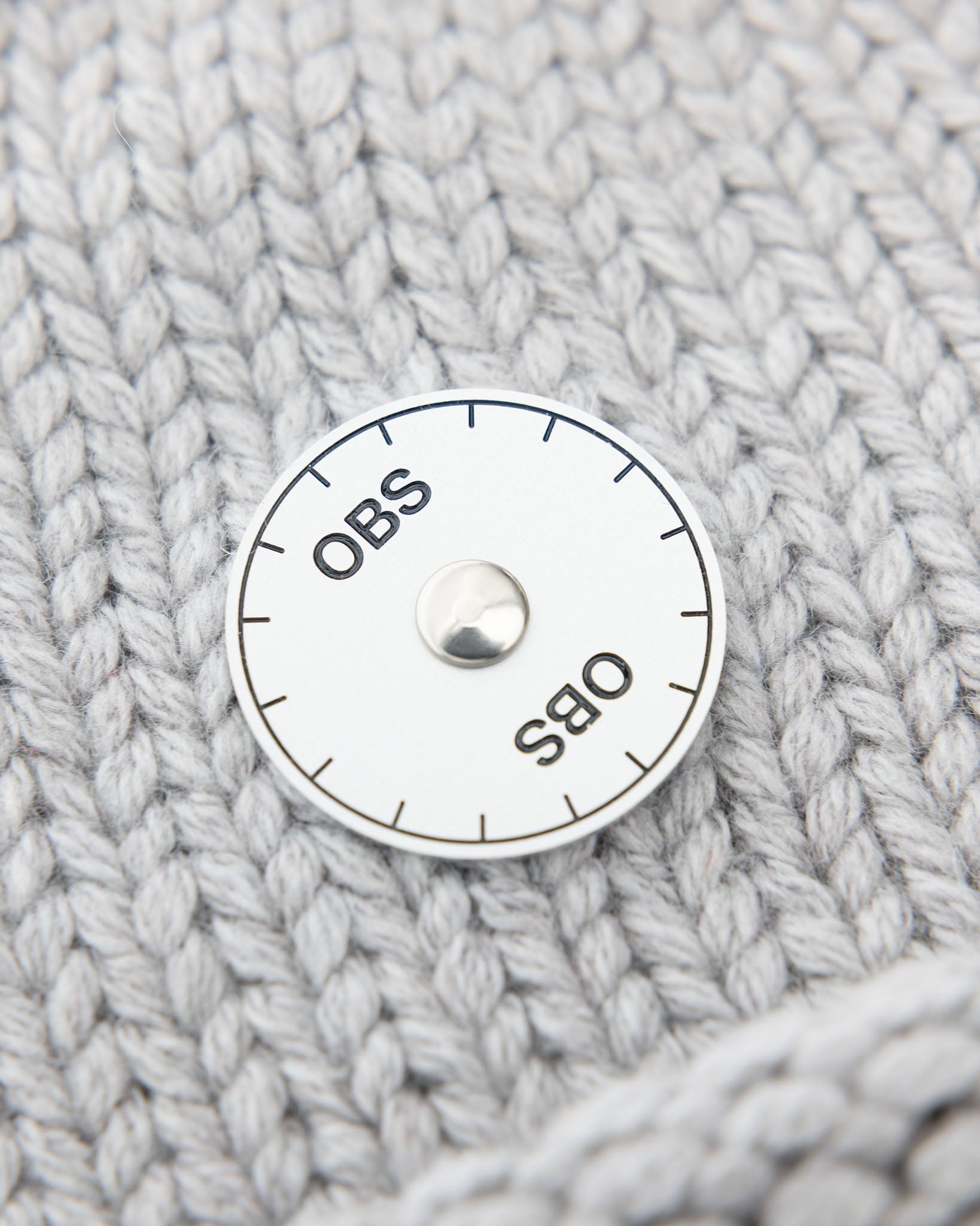 Plate Beanie / Grey - OBS